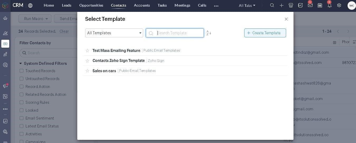 Mastering Mass Emailing in Zoho CRM: A Comprehensive Guide | IT Solutions Solved